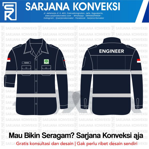 Desain Kemeja Polos Keren | Seragam Organisasi Mahasiswa