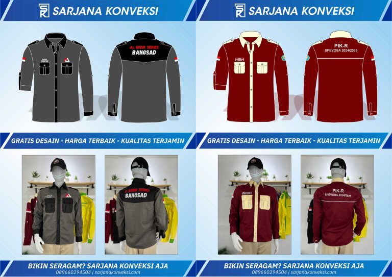 Desain Baju PDH yang Keren - Seragam PDL Mahasiswa