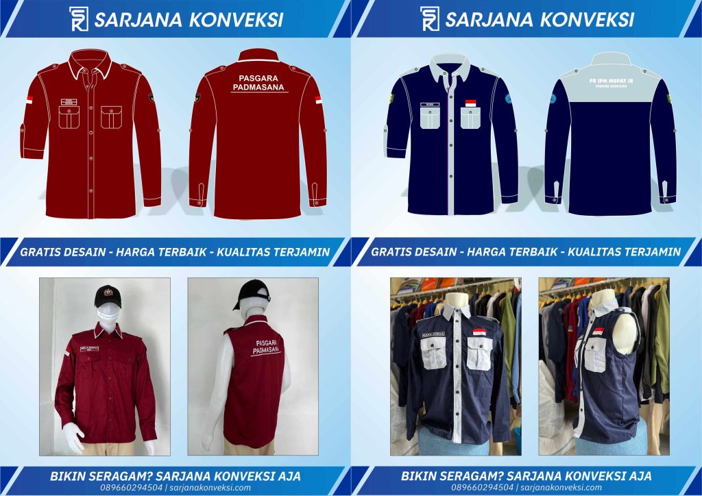 Desain Baju PDH yang Keren - Seragam PDL Mahasiswa